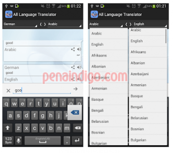 aplikasi translate bahasa terbaik android 3 | Pena Indigo